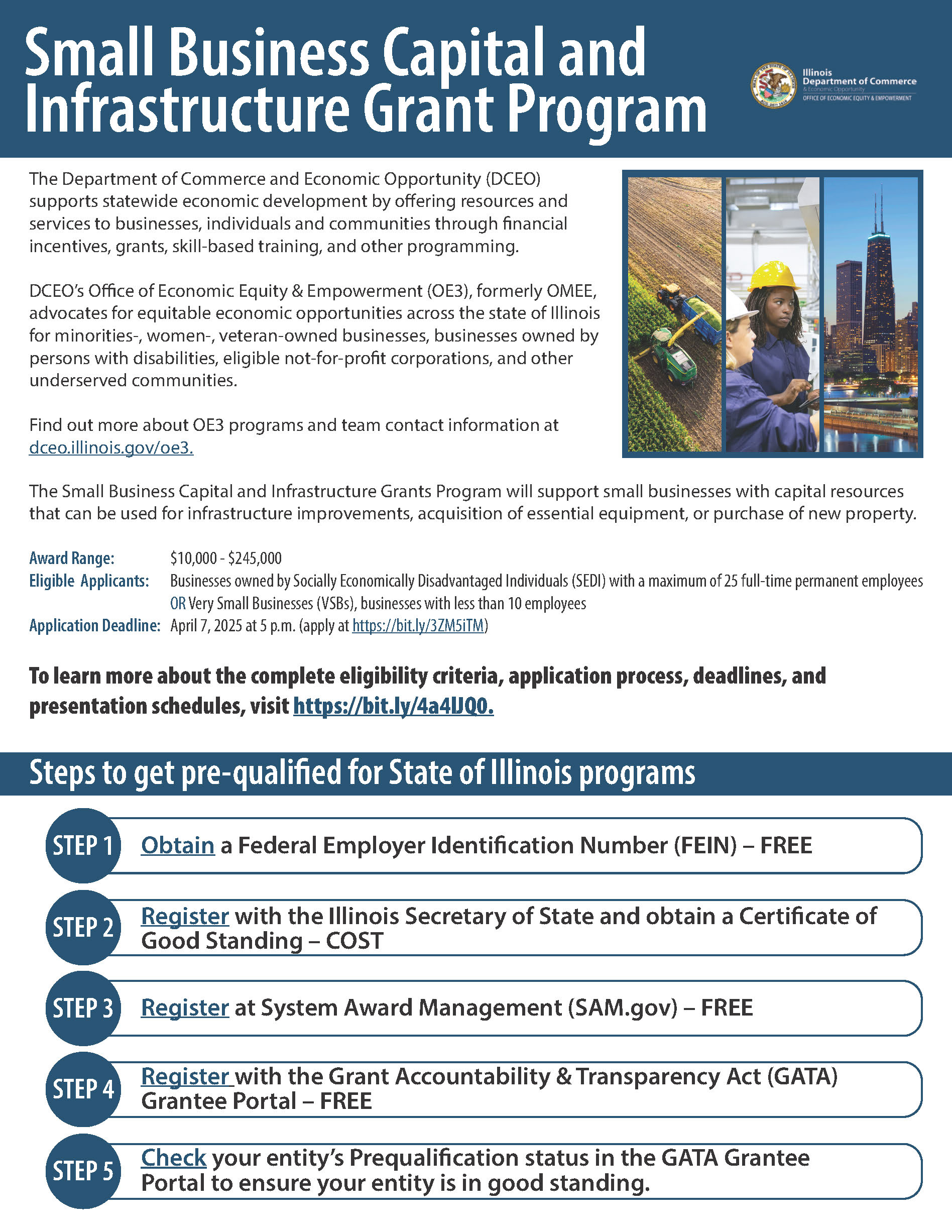 Small Business Capital and Infrastructure Grant Program - Little ...